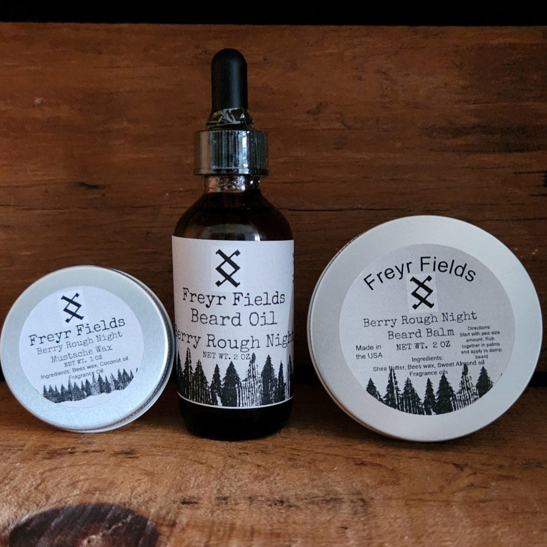 Ultimate Beard & Mustache Grooming Kit – Freyr Fields